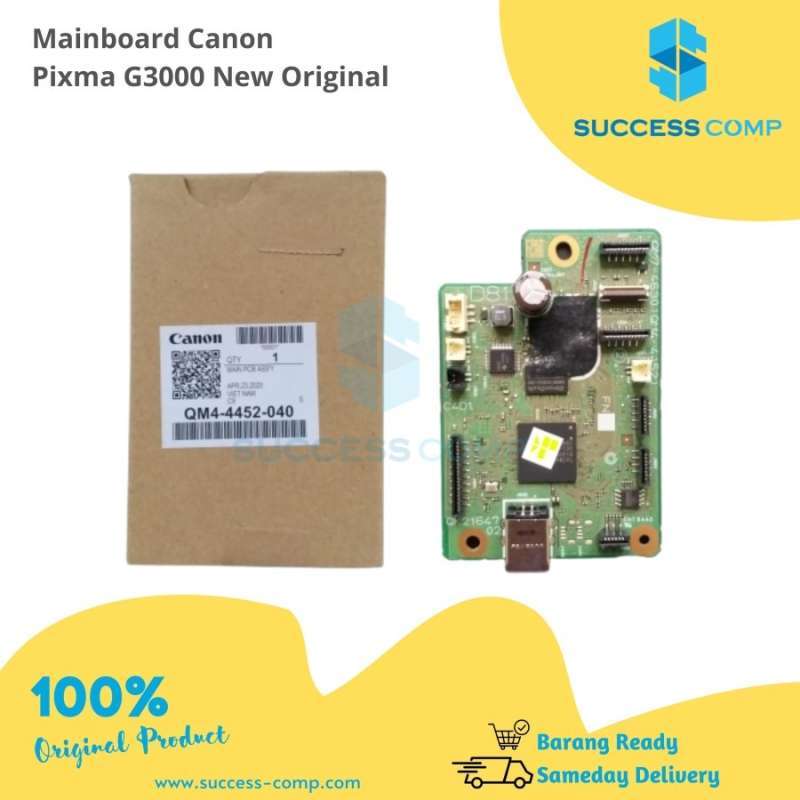Jual Mainboard Canon Pixma G3000 Mother Board Logic Board G3000 G-3000 ...