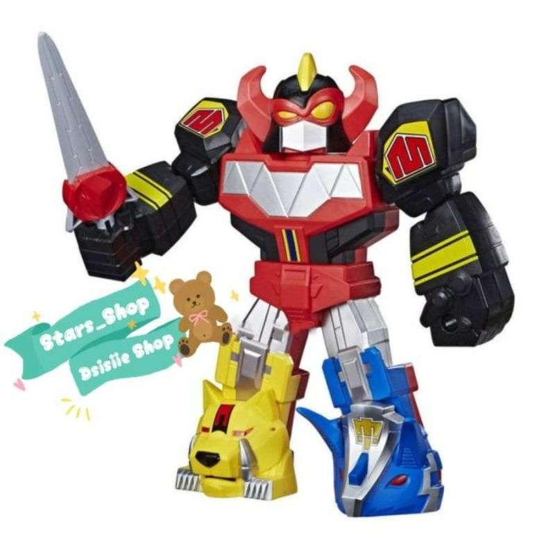 Jual Power Rangers Mega Mighties Megazord 12 inch / Mainan Robot Anak ...