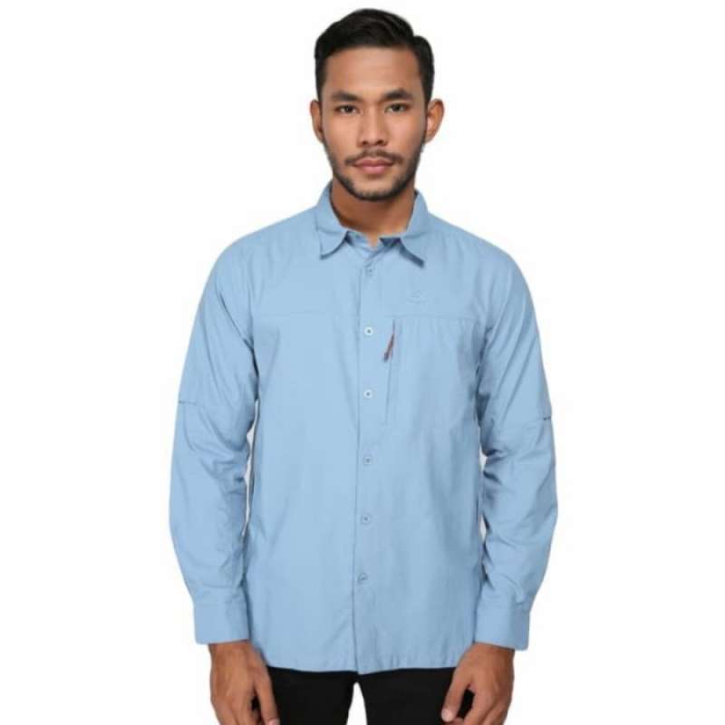 Jual Kemeja Panjang Eiger Elevation 2.0 Ol Biru Original - M Di Seller ...