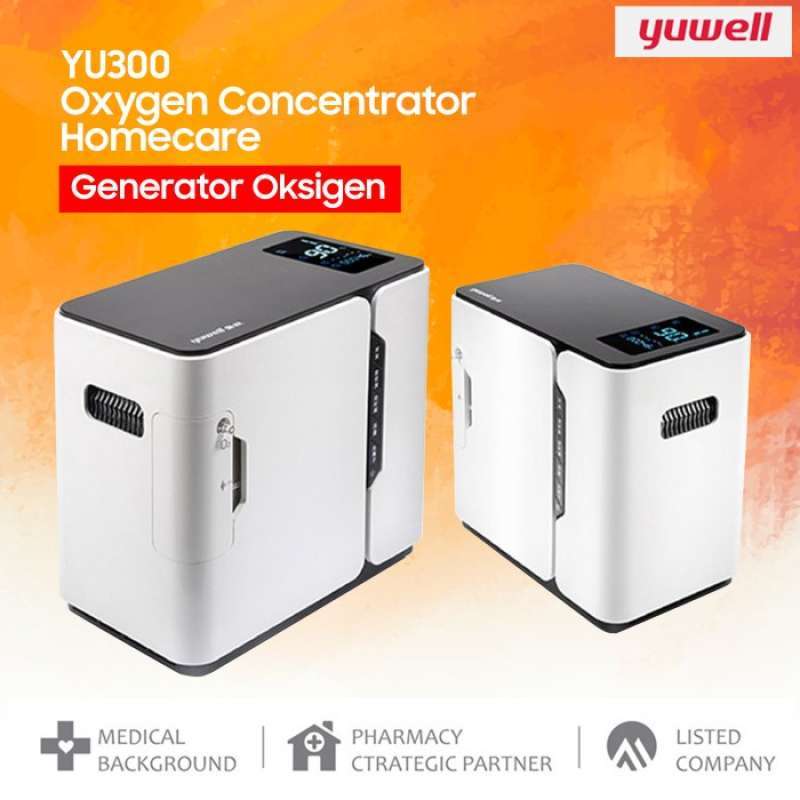 Jual Yuwell YU300 300S Oxygen Concentrator Homecare Mesin Generator ...