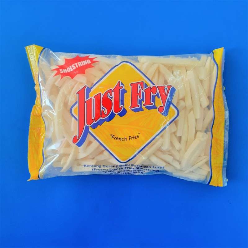 Jual Kentang goreng JUST FRY 450 gr di Seller MegaFroz Frozen Mart ...