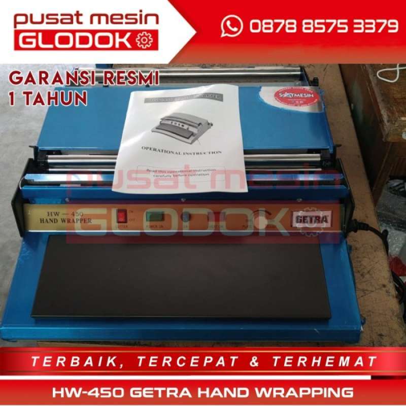Jual RECOMMENDED HAND WRAPPING MACHINE HW-450 GETRA di Seller Store ...