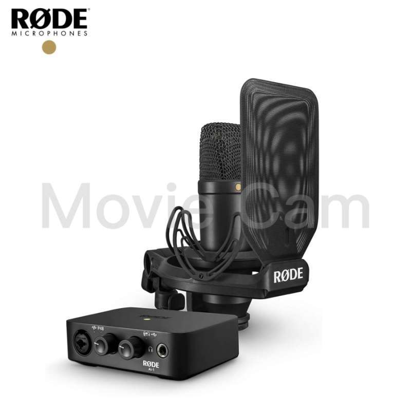 Jual Rode Nt1 Condenser Microphone & Al-1 One-channel Usb Audio ...