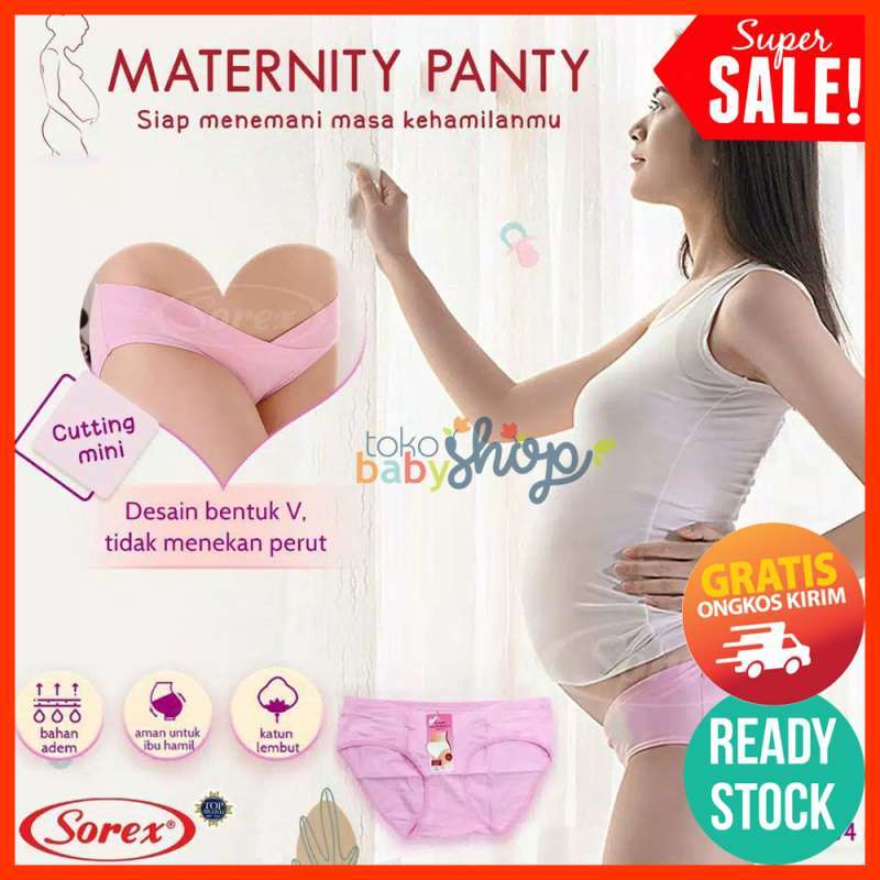 Promo Sorex Celana Dalam Ibu Hamil / Cd Hamil / Celana Dalam Hamil Diskon 22% Di Seller ...