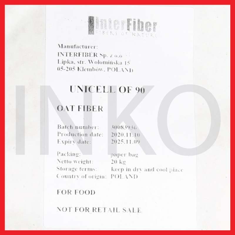 Jual Interfiber Fibers Of Nature Unicell Wf 200 Oat Fiber 20kg Di ...