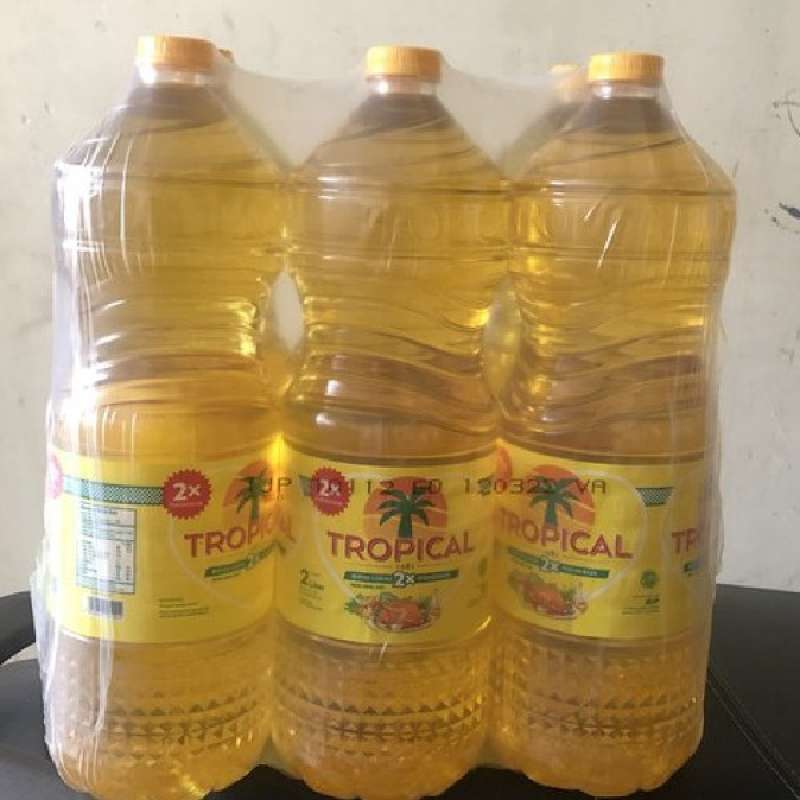 Jual Tropical Botol Minyak Goreng 2L (2000ml x 6pcs) di Seller Solusi ...