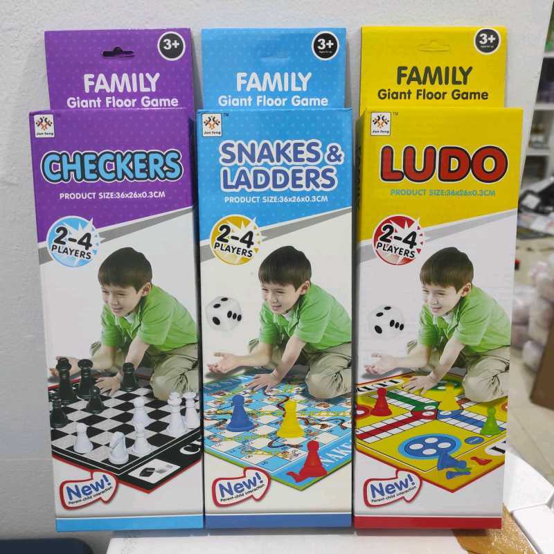 Jual Board Game Ludo / Checkers / Snake Ladder / Ular Tangga Besar di ...
