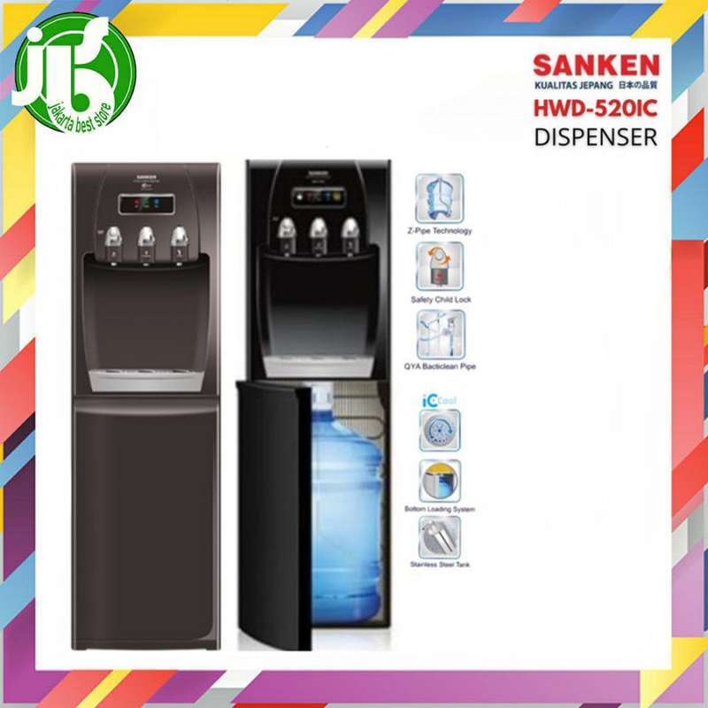 Jual Sanken Hwd520ic Standing Galon Bawah Dispenser 3 Kran Pipa ...