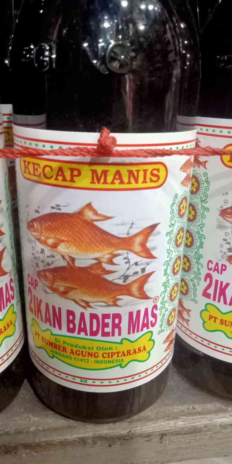 Jual kecap manis bader botol plastik 600 ml yolins aneka bahan pangan ...