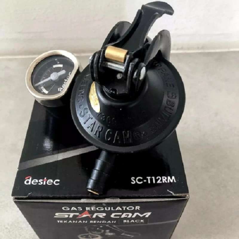 Jual Star Cam Regulator Gas Dengan Meteran Hitam Di Seller Tfniaga ...