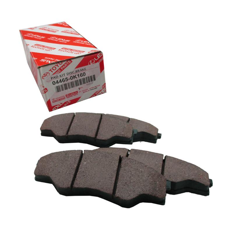 Jual Toyota Genuine Parts 04465-0K160 Disc Brake Kampas Rem Depan for ...