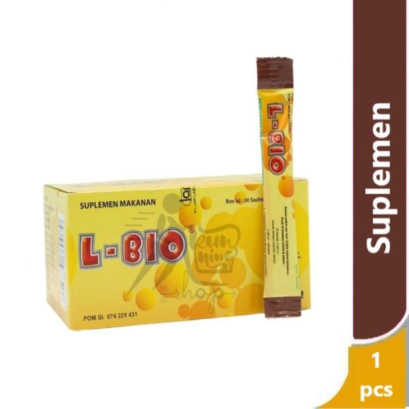 Jual L-Bio Granul / sachet @ 1 gram - suplemen probiotik di Seller ...