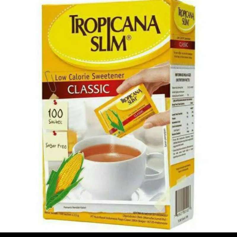 Jual Tropicana Slim Sweetener Classic Isi 100 sachet di Seller Apotek ...