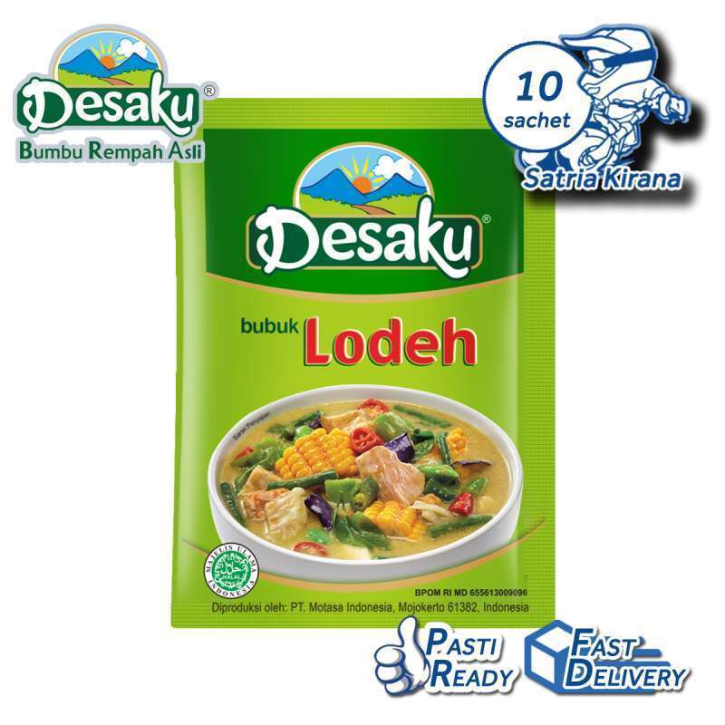 Jual Desaku Bubuk Lodeh [12,5 Gr X 10 Sachet | 1 Renceng Renteng] Bumbu ...