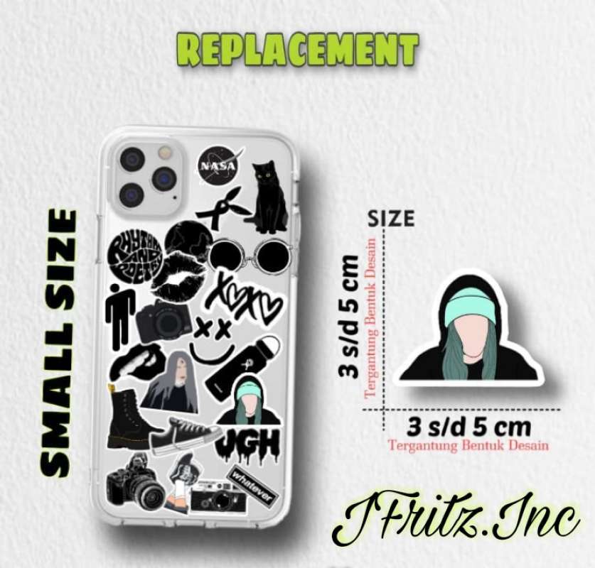 Jual Sticker Premium Hypebeast Blacksthetic Series Waterprooft Sticker ...