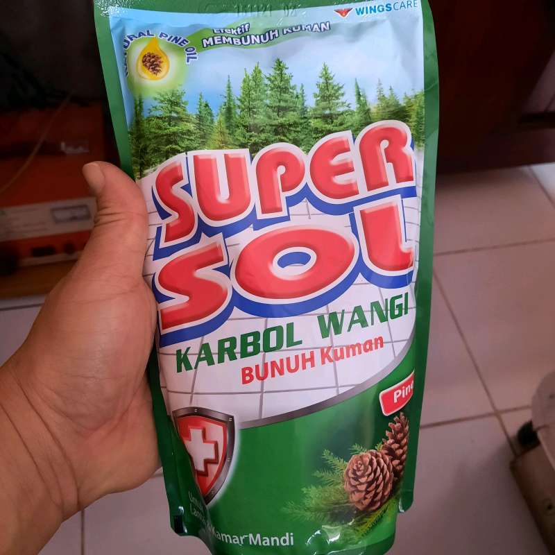 Jual Super Sol Karbol Wangi Pine 800 Ml Di Seller Hemat Bogor (hb ...