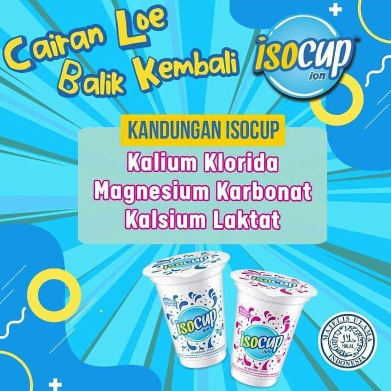 Jual ISOCUP LECI 175 ML (24 CUP) di Seller Toko Asih - Tegal Parang ...