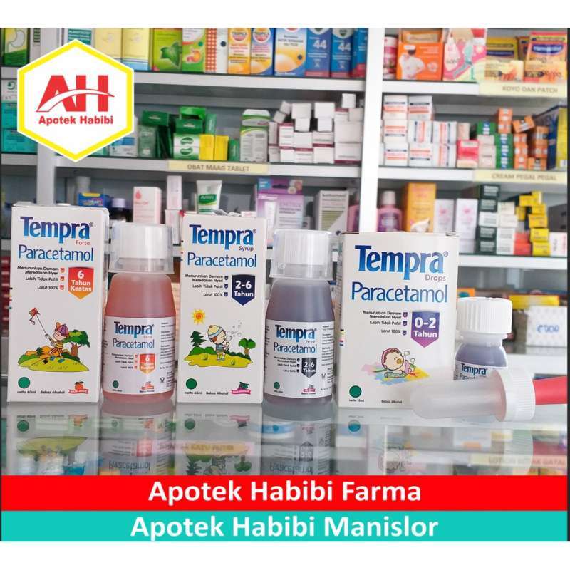 Promo TEMPRA SIRUP FORTE SIRUP 60 ML DROP 15 ML OBAT DEMAM PUSING ...