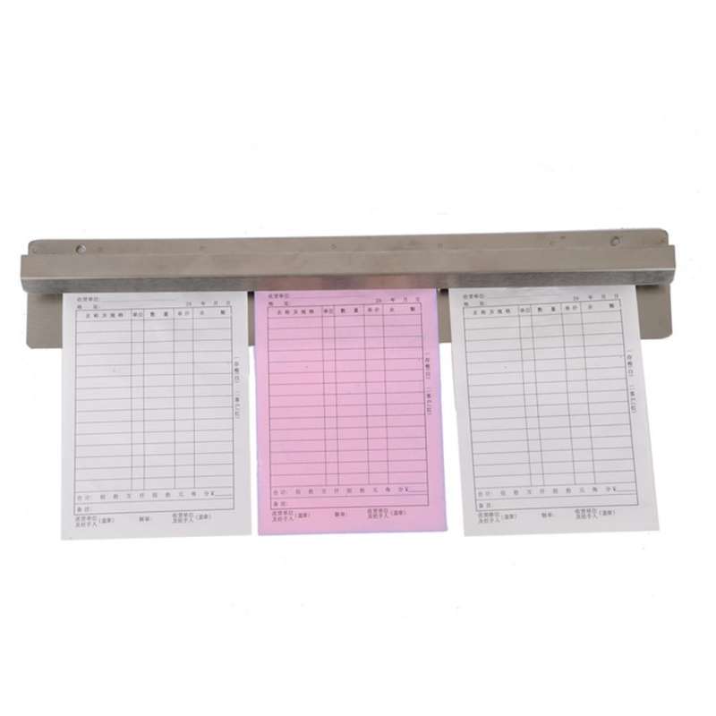 Jual 45cm Ticket Bill Receipt Hanging Rack Kitchen Holder Stainless ...