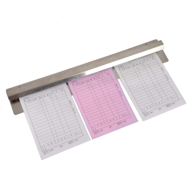 Jual 45cm Ticket Bill Receipt Hanging Rack Kitchen Holder Stainless ...