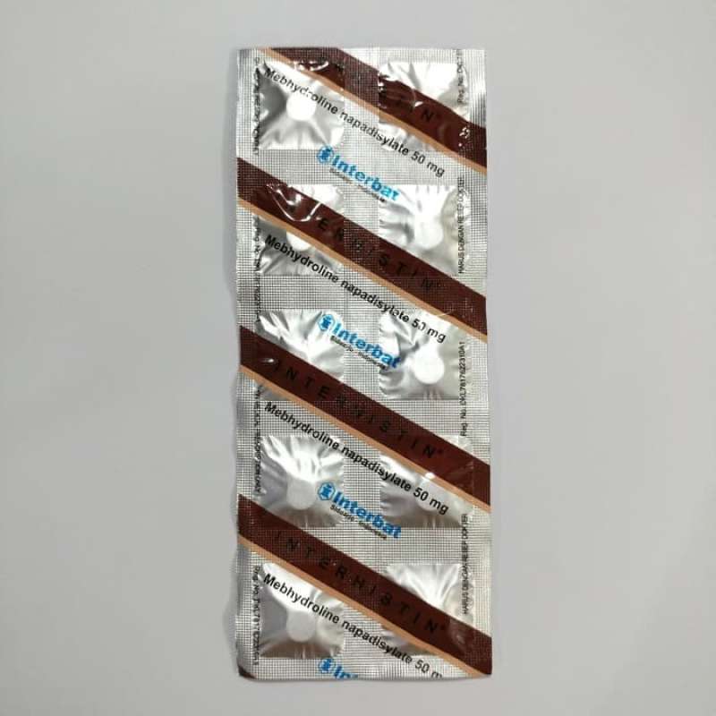 Jual Interhistin Tab 1 Strip di Seller Apotek Pelita Farma Official ...