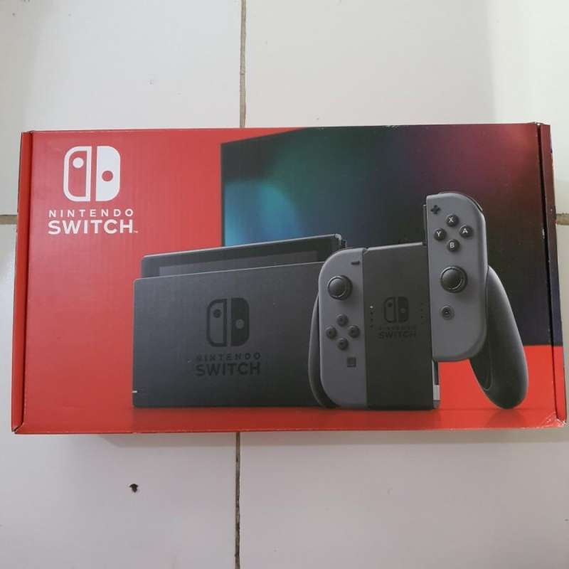 Jual Nintendo Switch V2 Gray / Grey - +Mh Stories 2 di Seller Gamebay ...