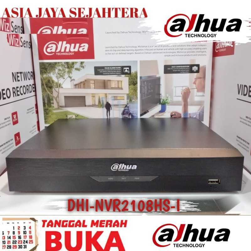 Jual DAHUA NVR2108HS-I NVR 8 CHANNEL DAHUA WizSense Face Recognition di Seller ASIA JAYA ...
