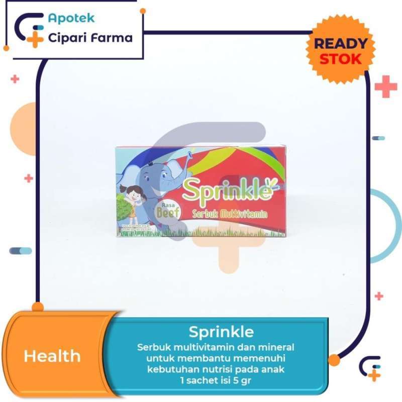 Jual Sprinkle Serbuk Multivitamin & Mineral | Nutrisi Masa Pertumbuhan ...