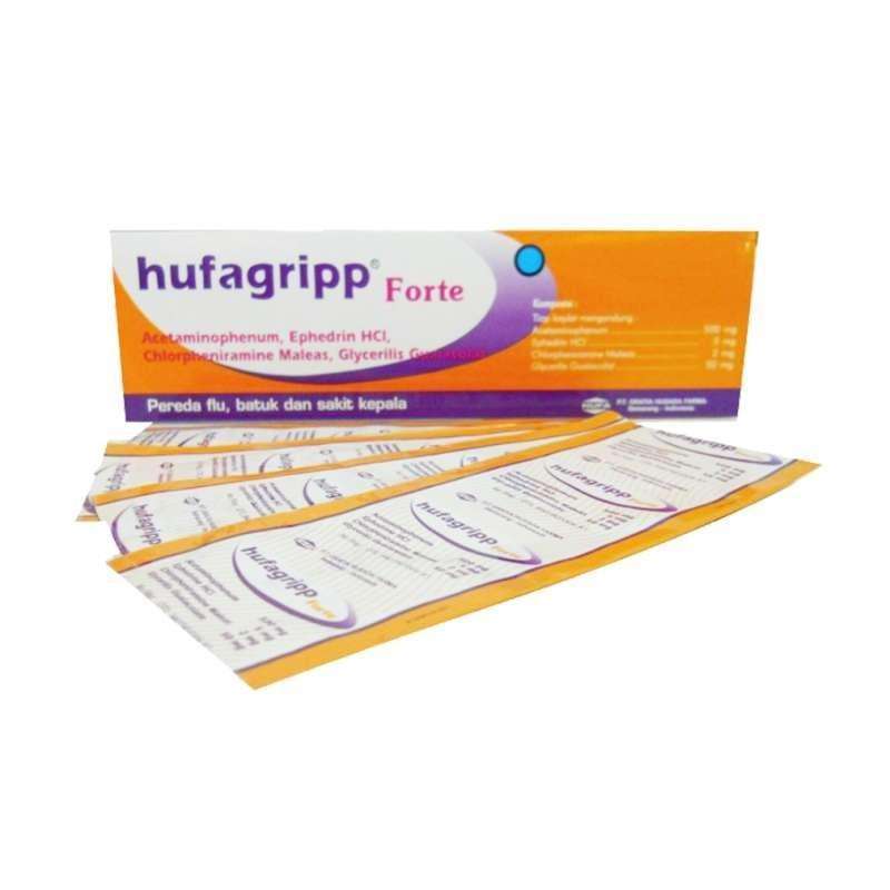 Jual HUFAGRIPP HUFAGRIP HUPAGRIP HUPAGRIF FORTE STRIP Obat Demam Pusing ...