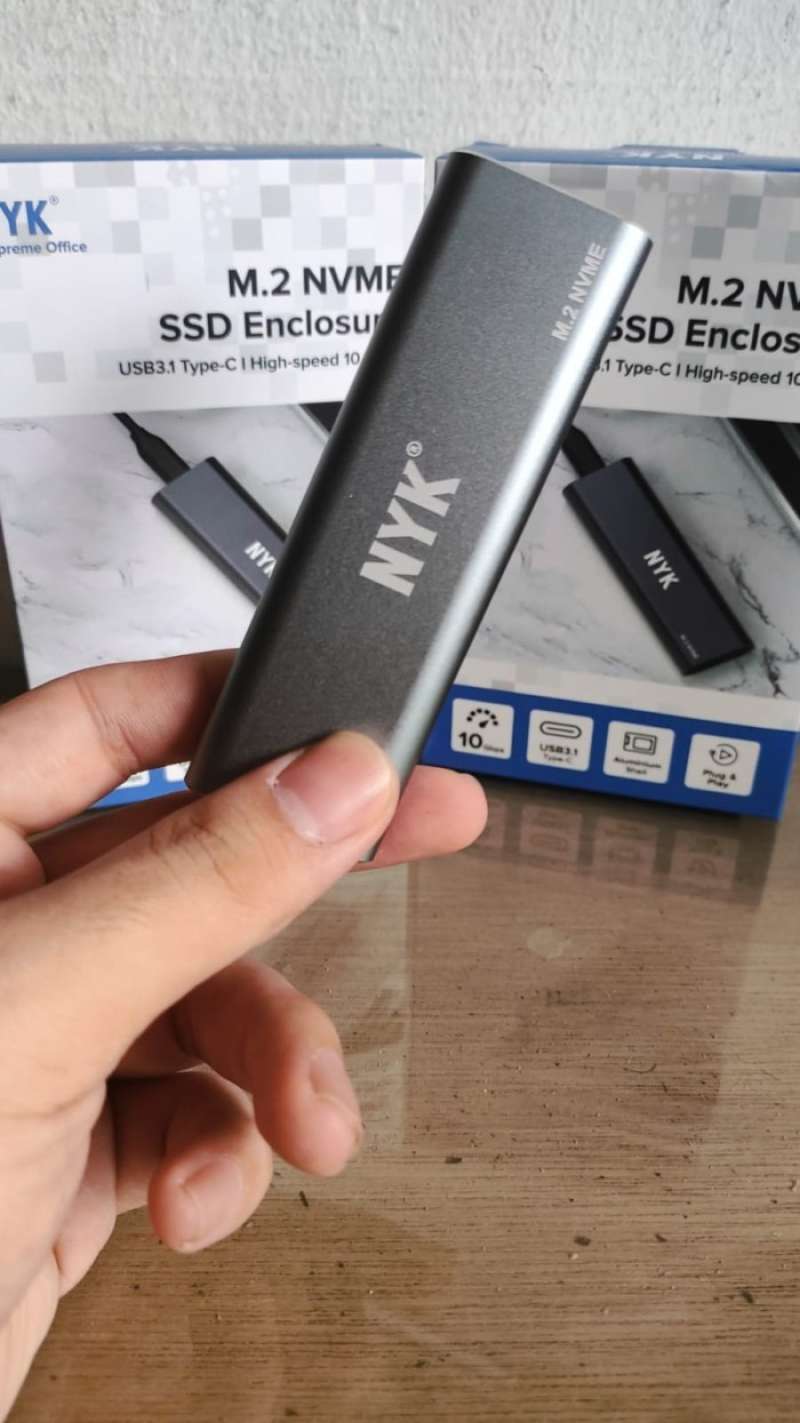 Jual Enclosure Case M.2 Nvme Ssd M2 Enclosure To Usb C Nyk Di Seller ...