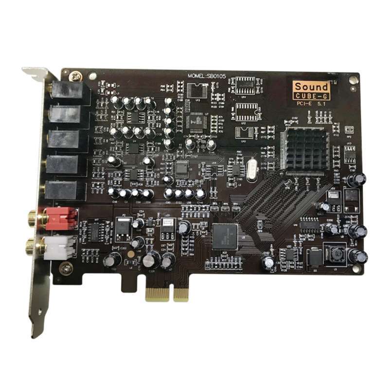 Promo 5.1 Pci-E Creative Sound Blaster Sound Card for Gigabit Ethernet ...