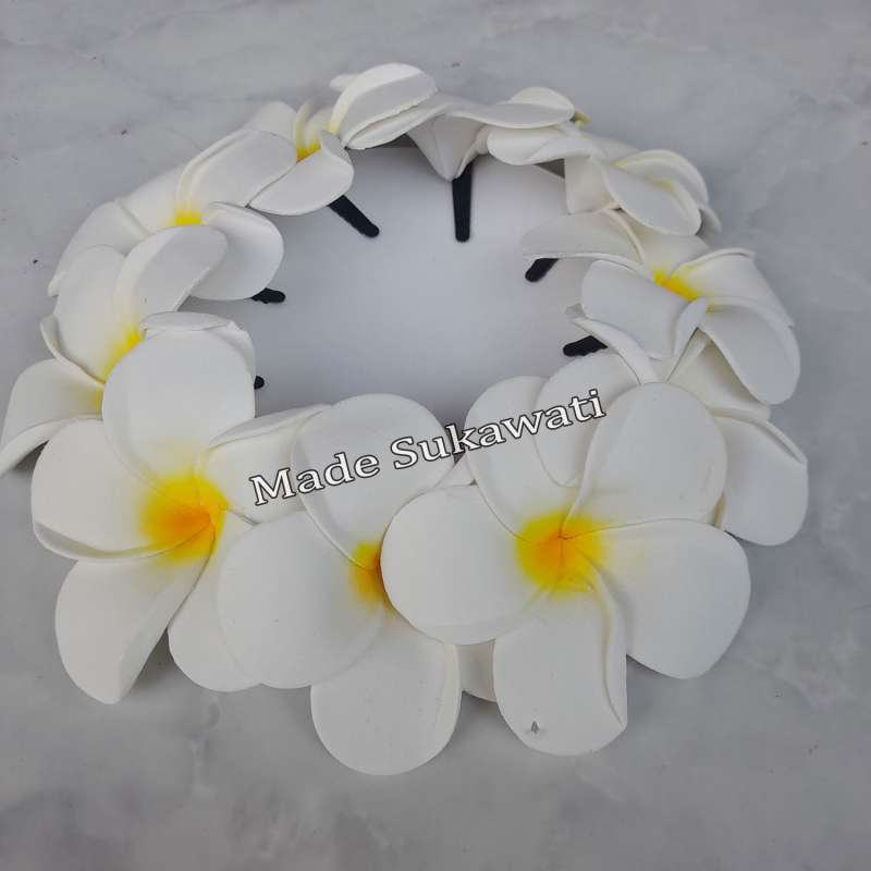 Promo 1set Jepit Rambut Bunga Spon Kamboja Bali Diskon 33% Di Seller ...