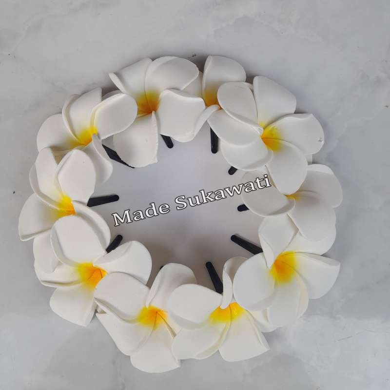 Promo 1set Jepit Rambut Bunga Spon Kamboja Bali Diskon 33% Di Seller ...