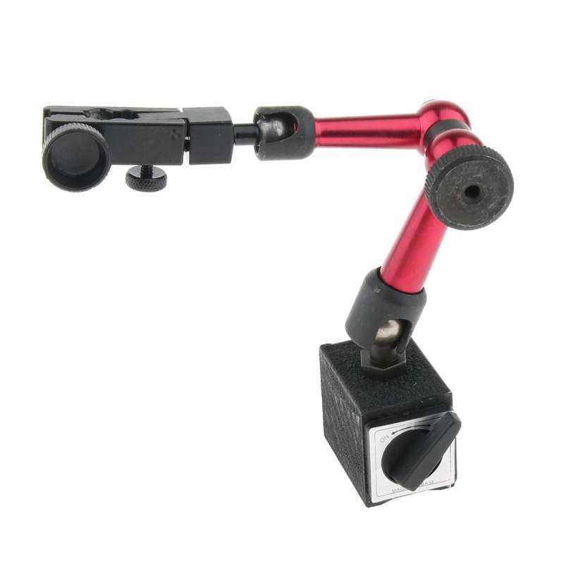 Jual Mini Universal Adjustable Stand Holder Magnetic Base for Dial Test ...
