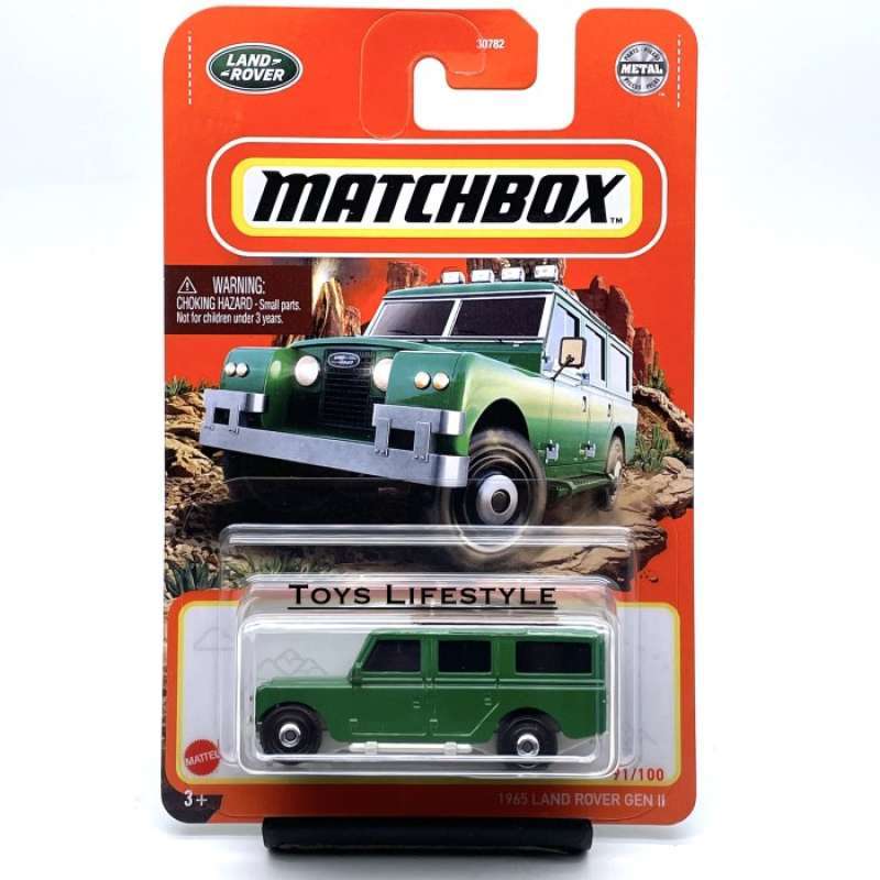 Jual MOBIL MATCHBOX DIECAST - 1965 LAND ROVER GEN II di Seller Caramel ...