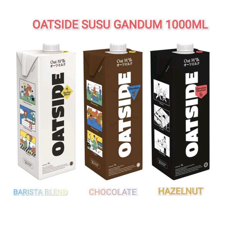 Jual OATSIDE OAT MILK 1000 ml di Seller OWSNACK - Cipete, Kota ...
