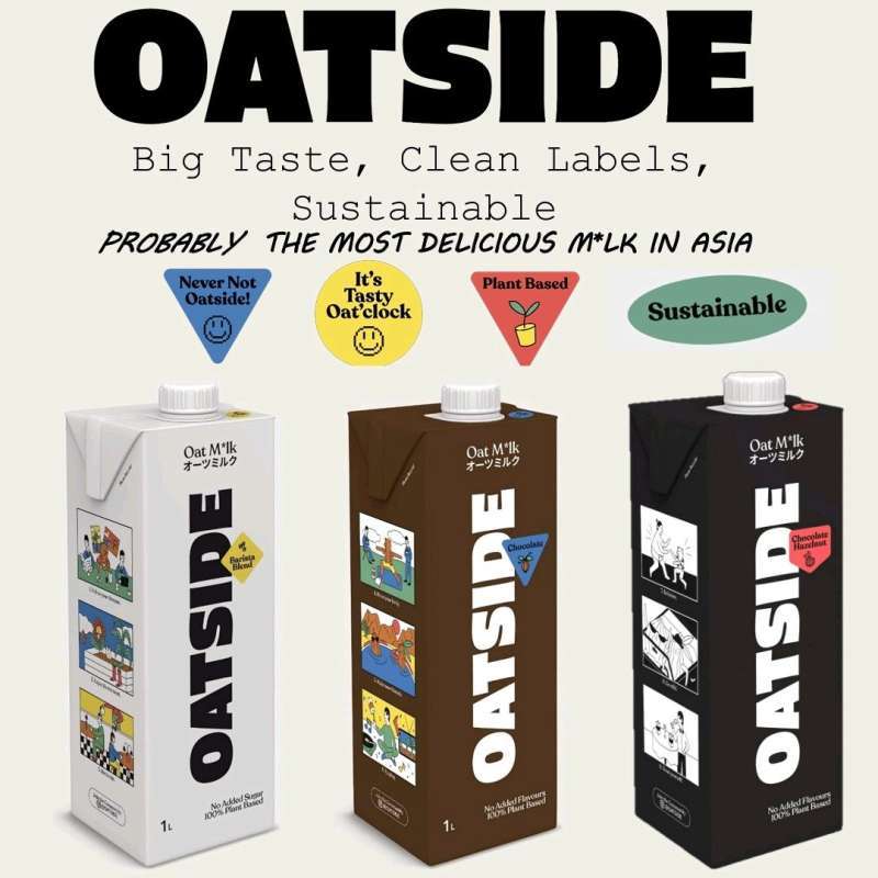Jual OATSIDE OAT MILK 1000 ml di Seller OWSNACK - Cipete, Kota ...