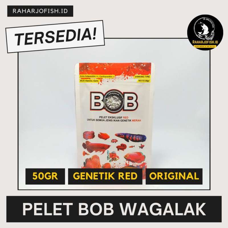 Jual Pelet Treatment Merah 50gr di Seller Raharjofish.id - Condong ...