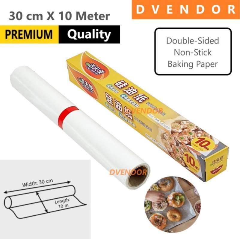 Jual Baking Paper Kertas Roti Kertas Baking Alas Roti Silicone Oil ...