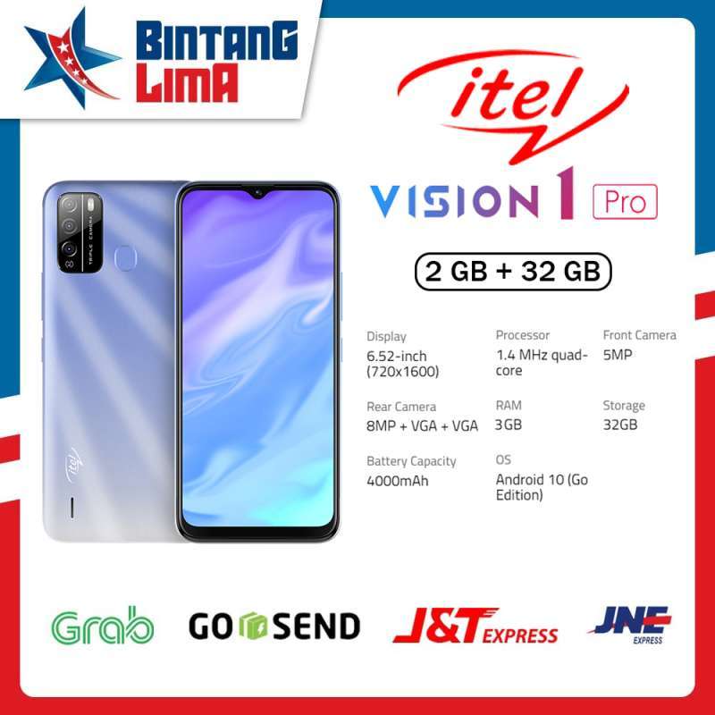 Jual ITEL VISION 1 PRO 2/32GB GARANSI RESMI di Seller Alfastore ...