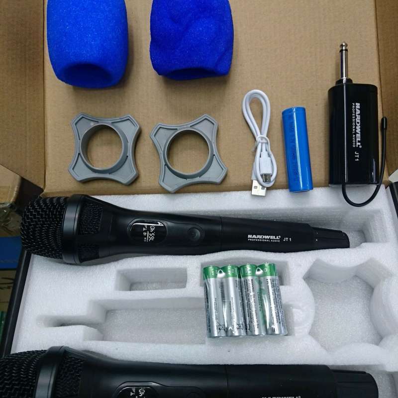 Jual Hardwell Mic Wireless JT-1 Original - HITAM di Seller Digital ...