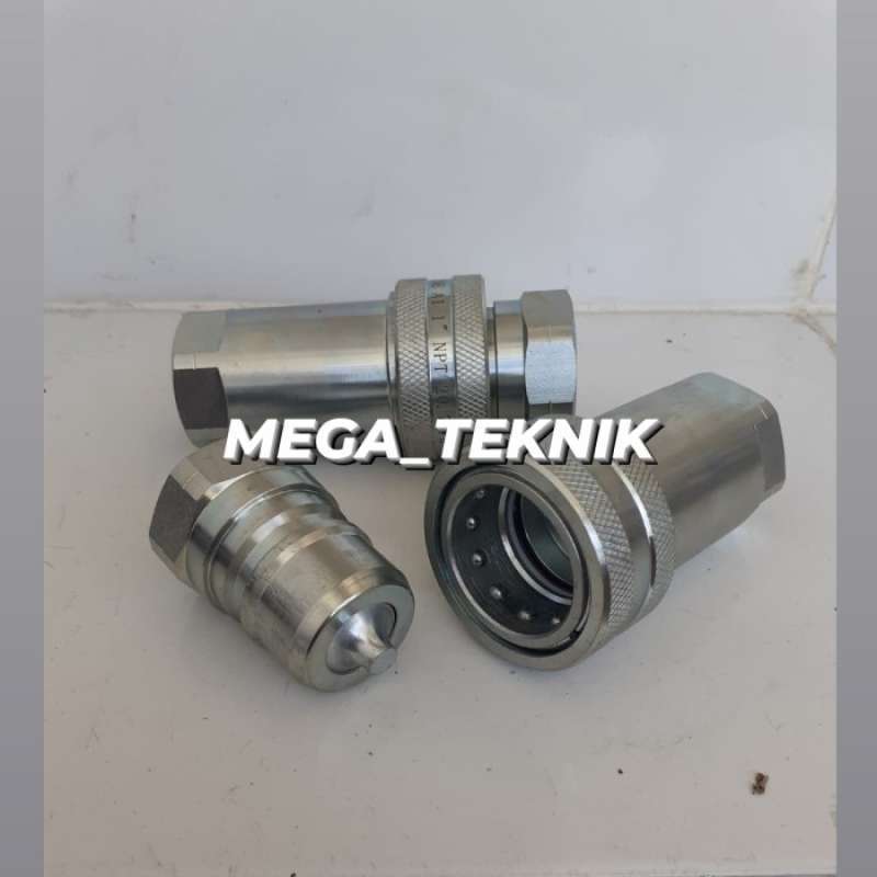 Jual HYDRAULIC QUICK COUPLER 1 / QUICK COUPLING 1INCH di Seller Bena ...