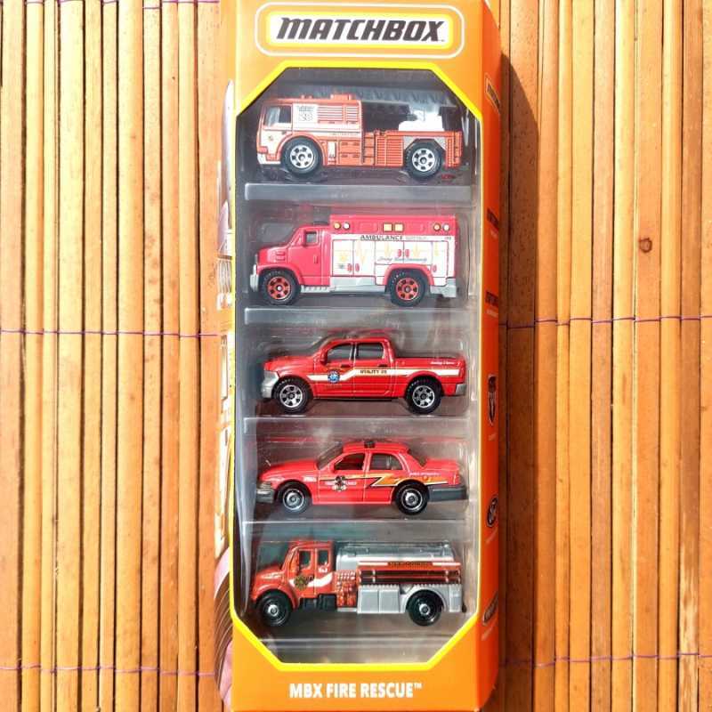 Jual MATCHBOX GIFTPACK FIRE RESCUE - DODGE RAM FORD INTERCEPTOR ...