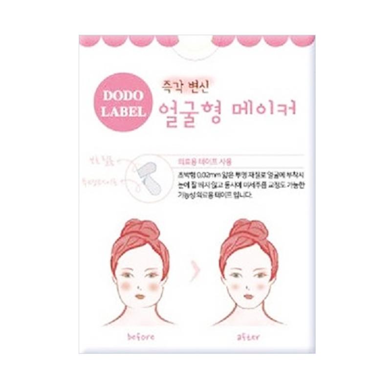 Jual Yangunik Dodo Label V Shape Face Plester Pipi Penirus Wajah [40 Pcs] Di Seller Toko Soraya ...