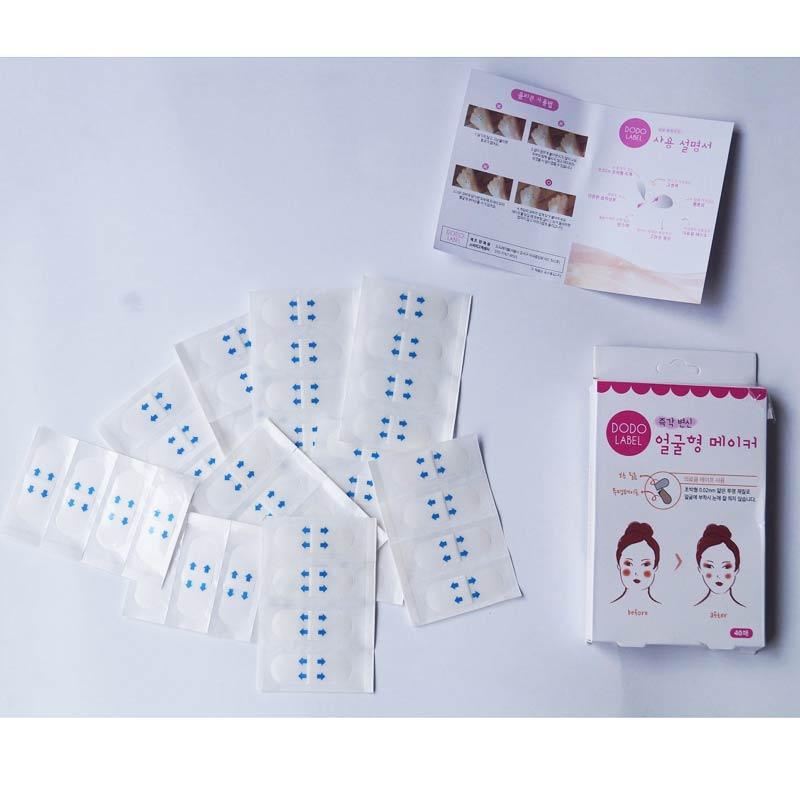 Jual Yangunik Dodo Label V Shape Face Plester Pipi Penirus Wajah [40 Pcs] Di Seller Toko Soraya ...