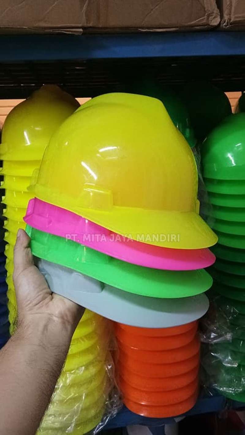 Jual Helm Proyek Helm Safety Warna Hijau Neon - Multicolor di Seller ...