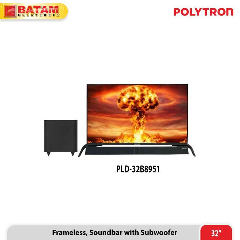 Promo Polytron Led Tv 32 Inch Hd Ready Cinemax Soundbar Pld-32b8951 Diskon 7% Di Seller Batam ...