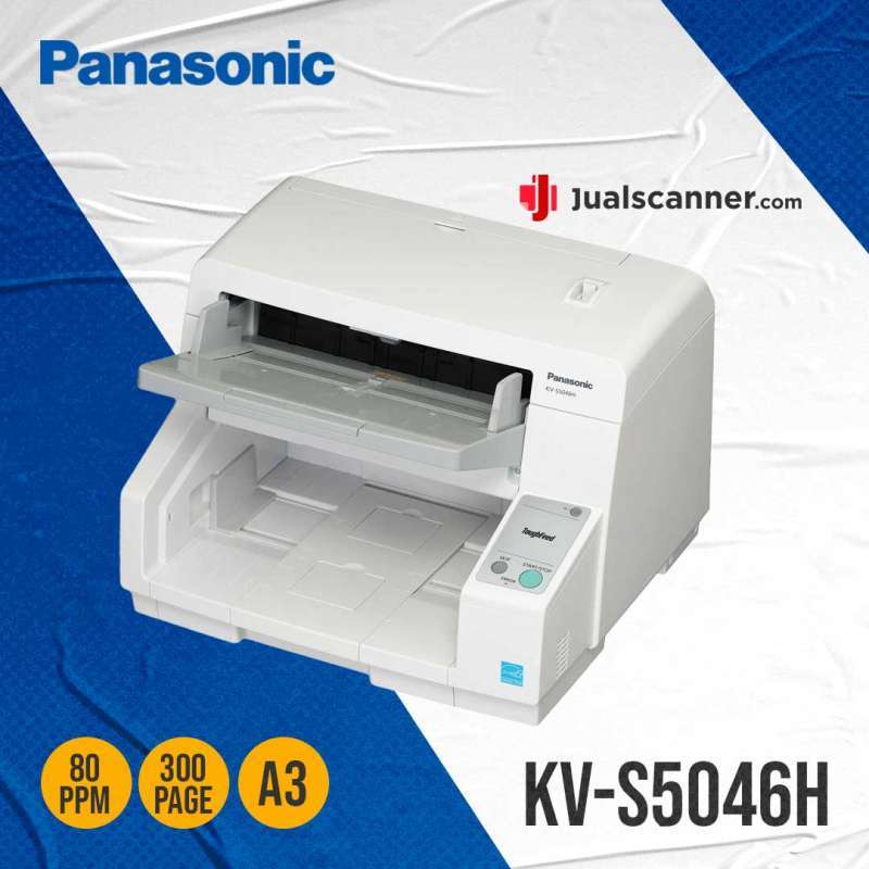 Jual Scanner Panasonic KV-S5046H ADF - 80 Lembar/Menit - (A4/Legal/Folio/A3) di Seller CODENA ...