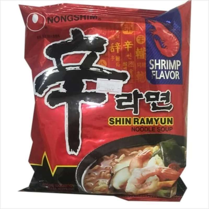 Jual Nongshim Shin Ramyun Shrimp Flavor di Seller Eidelweiss shop ...