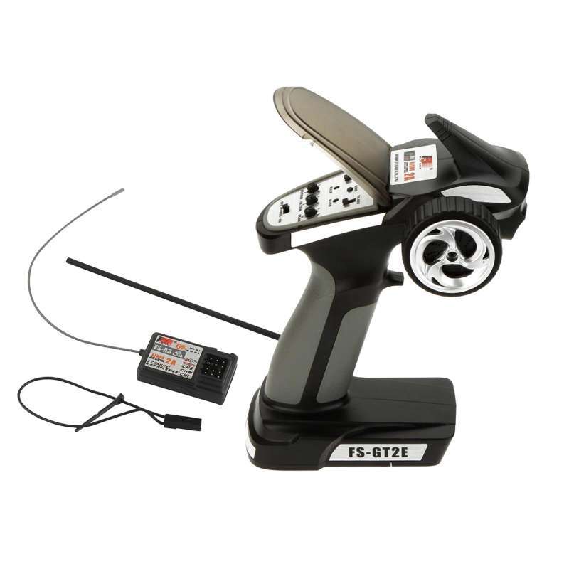 Jual FS-GT2E 2A RC Boat Transmitter and Receiver Set Radio System Parts ...